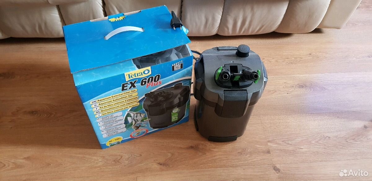 Tetra ex 600 plus внешний фильтр для аквариумов
