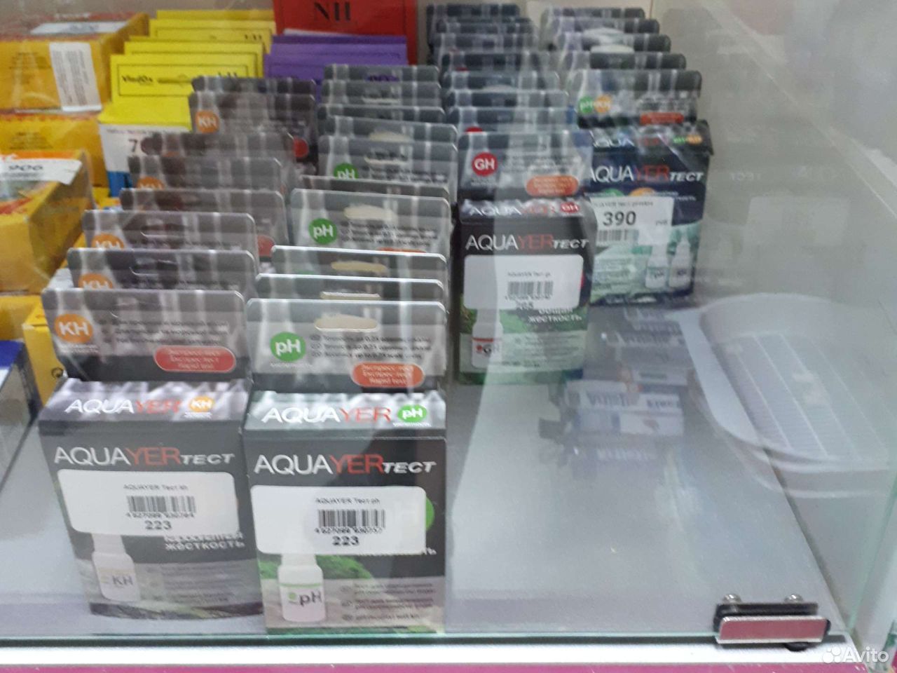 Тест для параметров воды аквариума