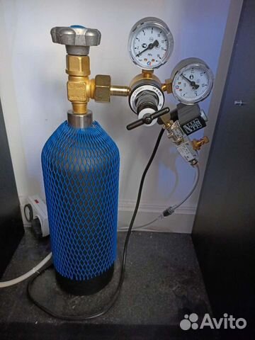 Система CO2 для аквариума с эмк