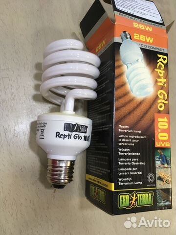 Лампа для пустынного террариума Repti Glo 10