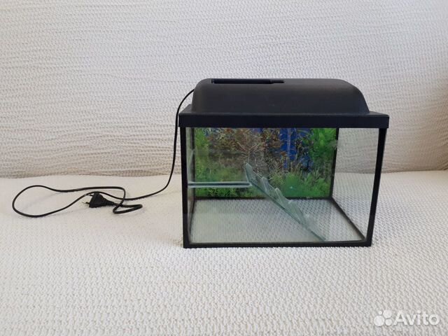 Аквариум для водной черепахи. Черепашник