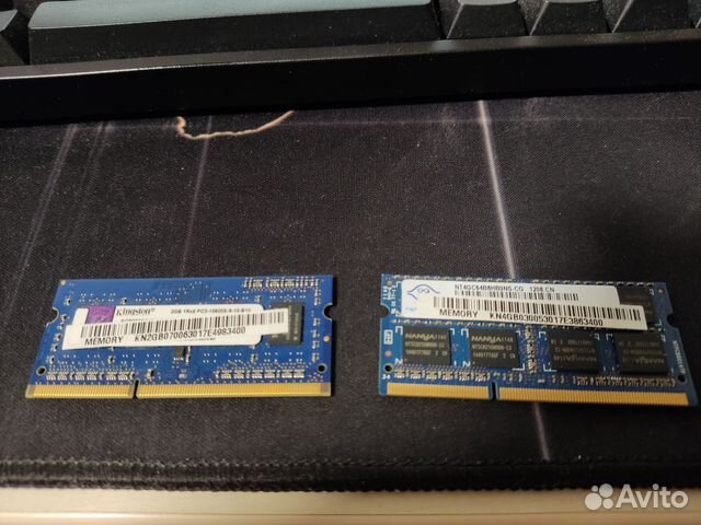 Память для ноутбука Ddr3 купить в Одинцово Электроника Авито