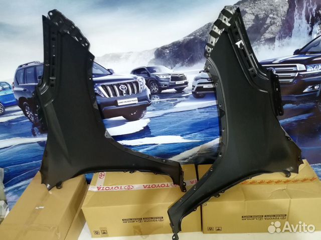 Toyota Fortuner 2 крылья передние в Москве, цена договорная ...