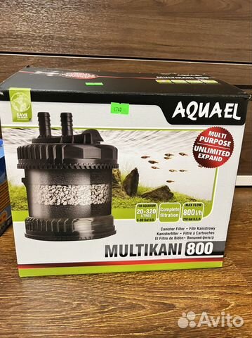 Аквариумный внешний фильтр aquael multikani 800