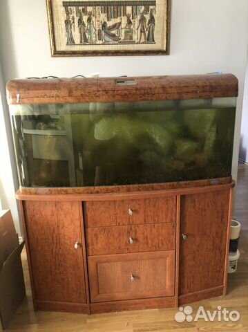 Аквариум с тумбой